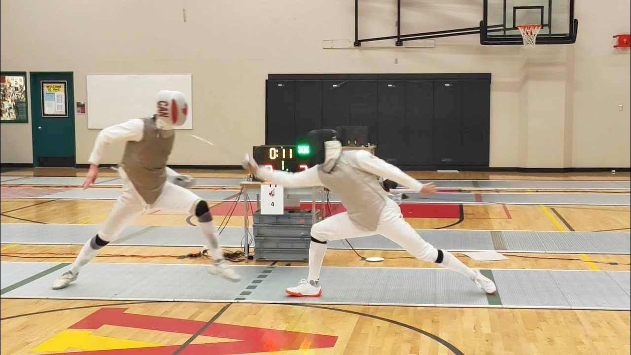 Full Bout - Fencing Foil Final Canada 2022 Cup #1 - YouTube