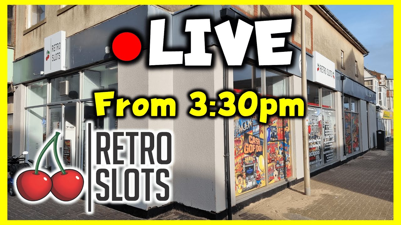 LIVE RETRO SLOTS BLACKPOOL | Arcade Flutter Show (04/02/2023 from 3 ...