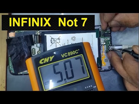 infinix note 7 (X690) charging jumper ways - YouTube