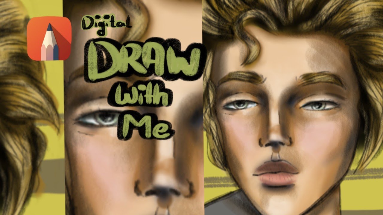 💖Draw With Me 🍪🥛Digital Art 🐻#digitaldrawing #digitalart - YouTube