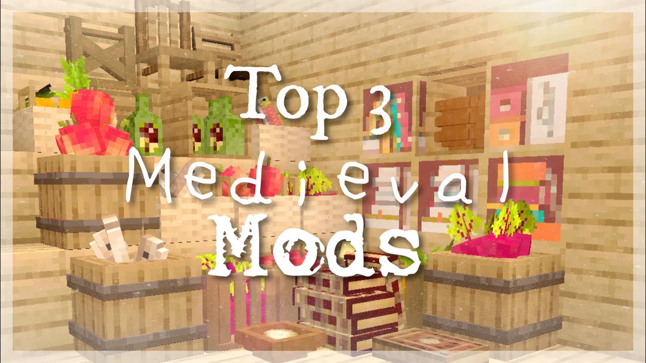 Top 3 best medieval furniture mods/addons for Minecraft BE/PE || MCPE ...