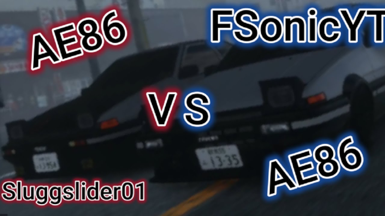 CarX | AE86 VS AE86 (Sluggslider01 VS FSonicYT) - YouTube