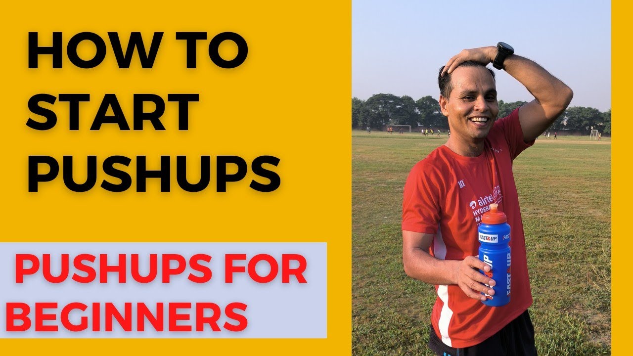 How to Start Pushups | PushUp Training for Beginners | Strong Shoulder ...