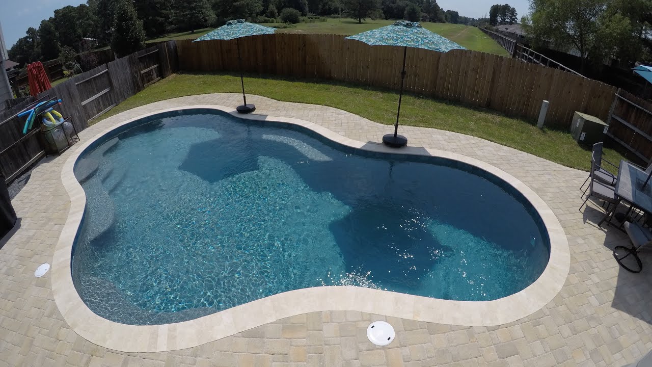Saunders Pool Time Lapse Video - YouTube