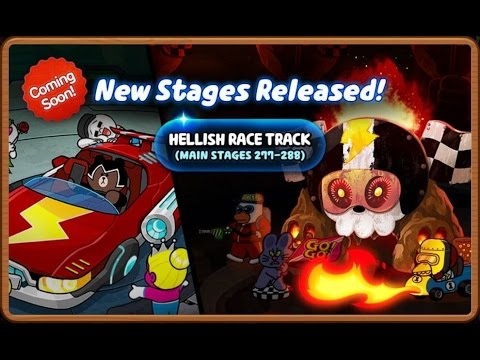 LINE Rangers : Stage Cleared 277-288 (HELLISH RACE TRACK) - YouTube