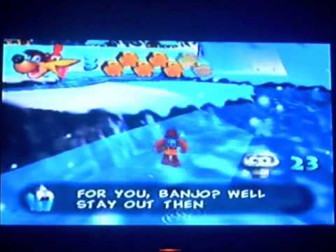 Banjo-Kazooie Mumbo Tokens And Empty Honeycomb Pieces In Freezeezy Peak ...