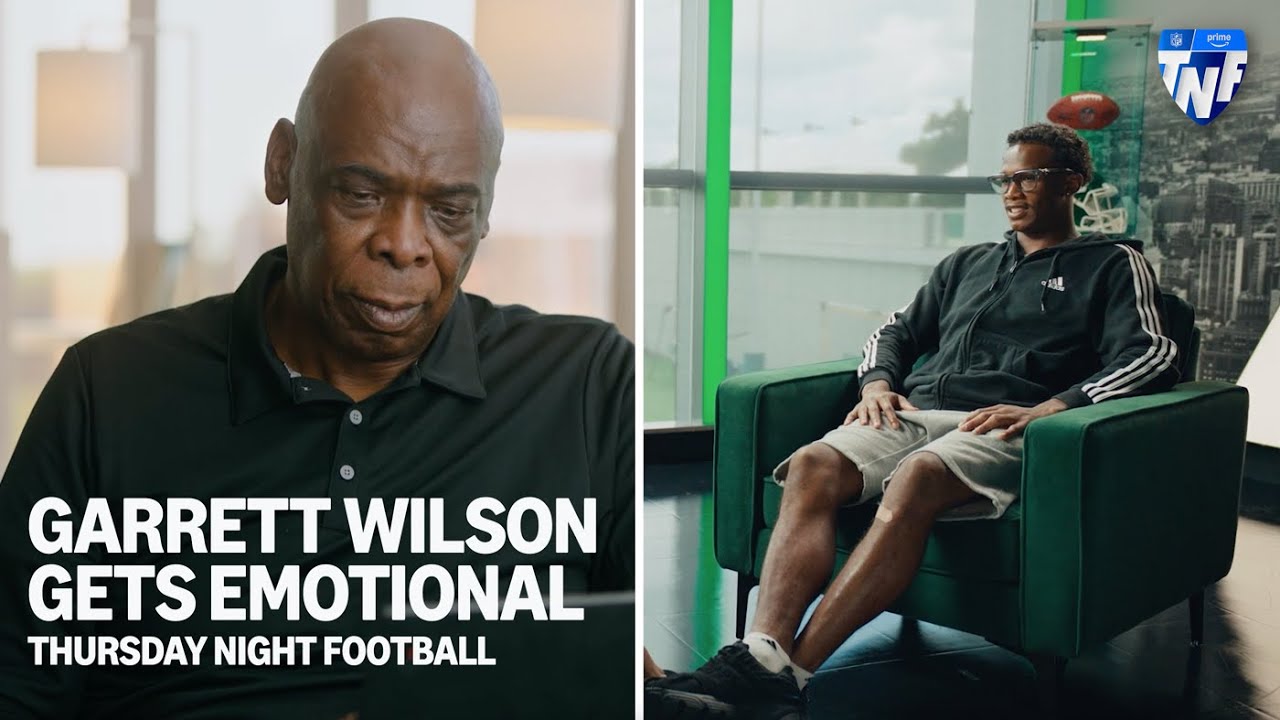 Garrett Wilson Has A Special Connection with His Father | Thursday ...