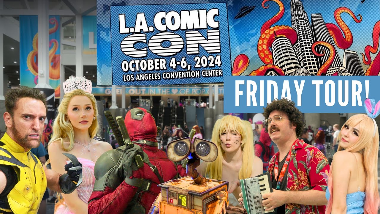 LA Comic Con 2024 Cosplay, Friday Highlights Exploring The Showroom ...