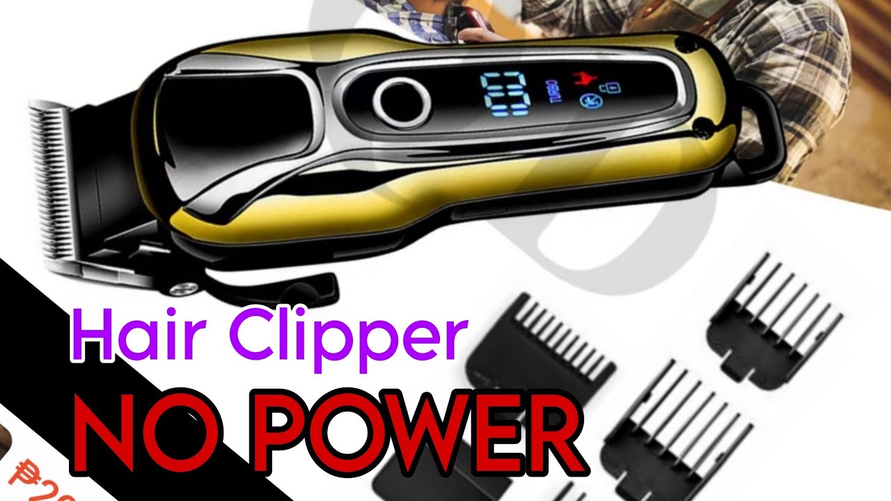 HAIR CLIPPER REPAIR - YouTube