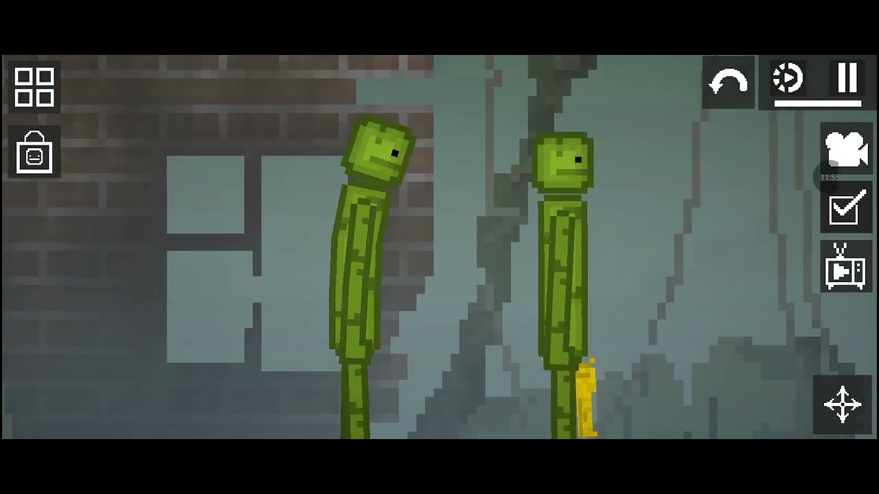 Атака монстров Melon playground Animation (делал сам) - YouTube