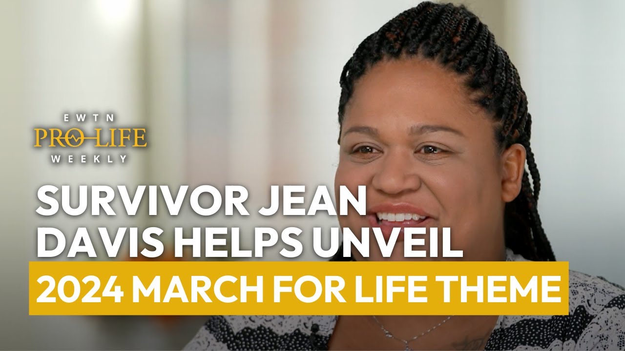 Survivor Jean Davis Helps Unveil 2024 March for Life Theme - YouTube
