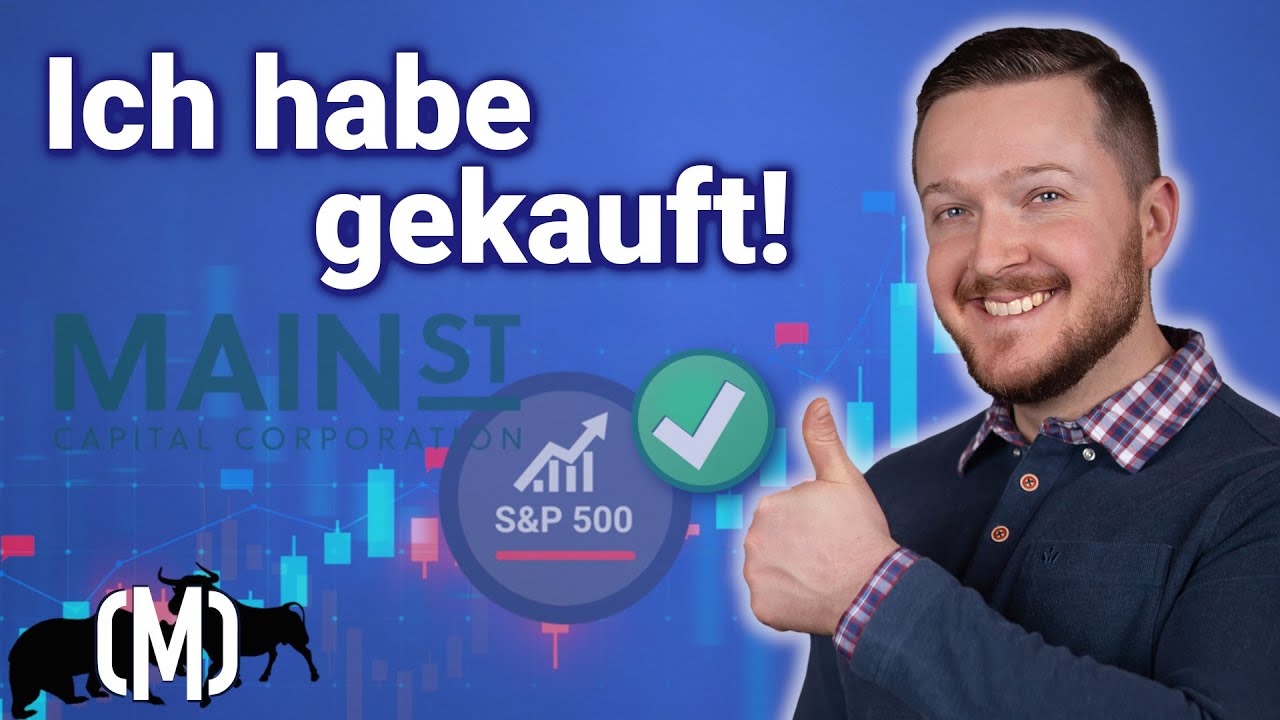 KAUF! Main Street Capital und SP500 ETF | Das Millionendepot mit Florian Kasischke - YouTube