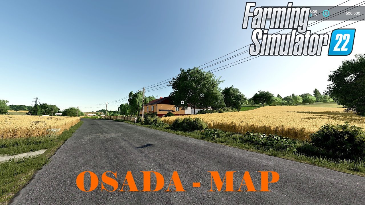 FS 22 \ JUCAM PE O HARTA NOUA \ OSADA MAP - YouTube