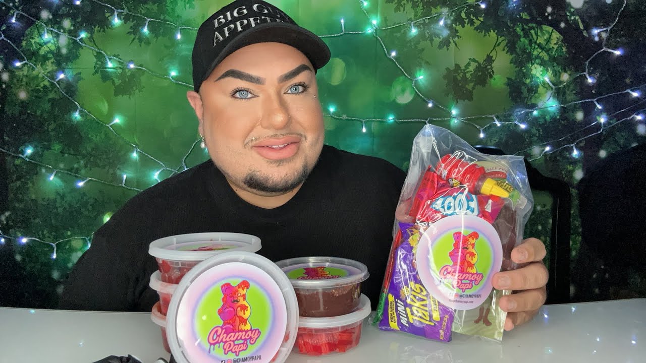 Trying The TikTok VIRAL CHAMOY PICKLE KIT BY Chamoy Papi • MAD FIRE ...