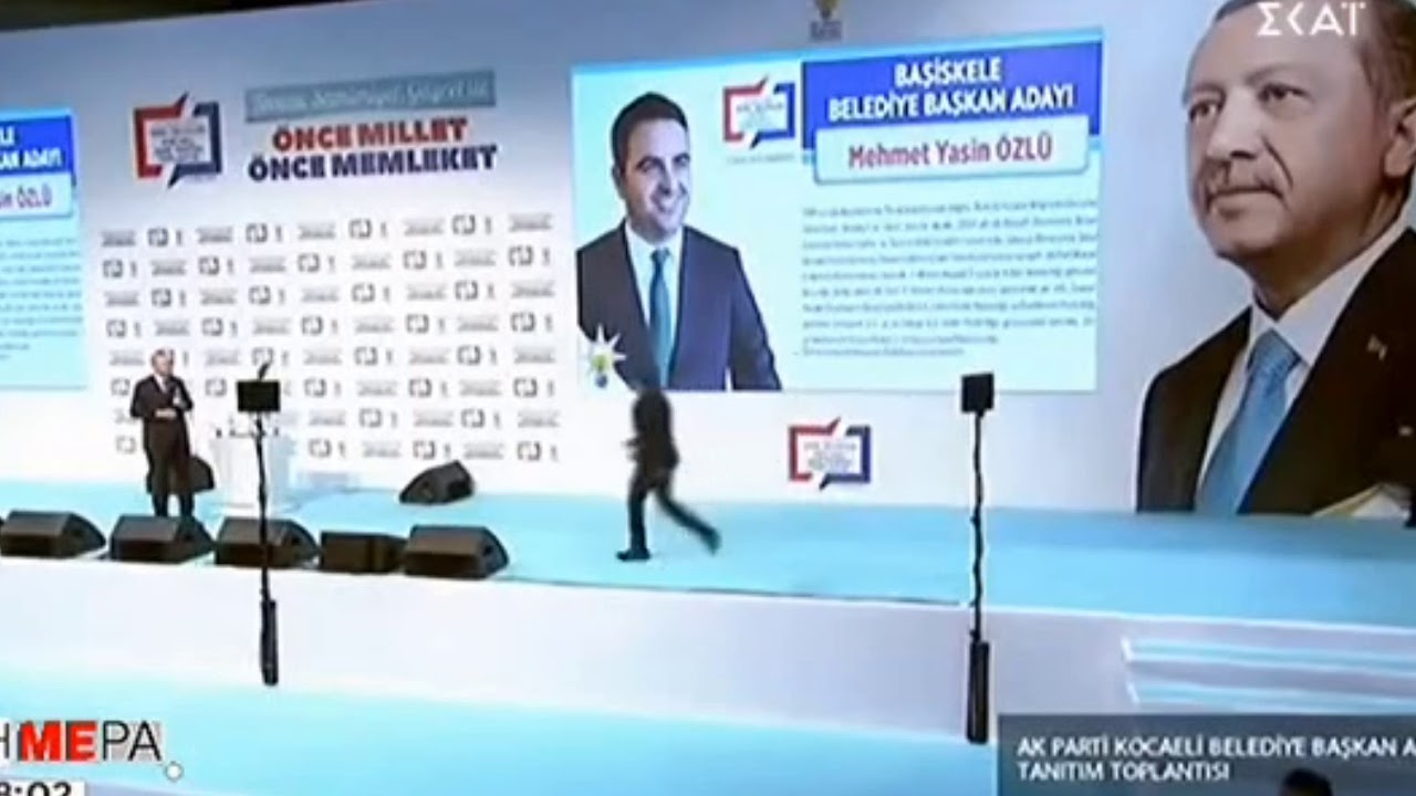 Ο Ερντογάν επέπληξε υποψήφιο δήμαρχο επειδή δεν είχε... μουστάκι - YouTube
