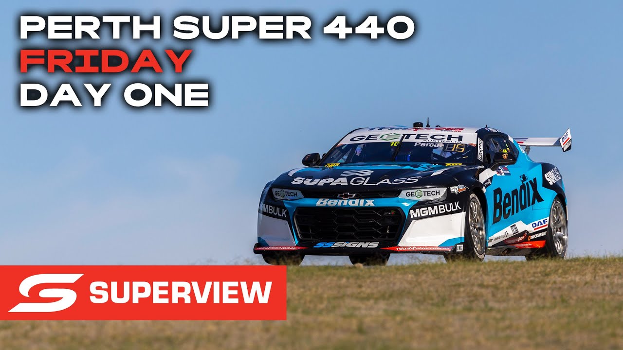 Friday Day One: SuperView - Perth Super 440 | Supercars 2025 - YouTube