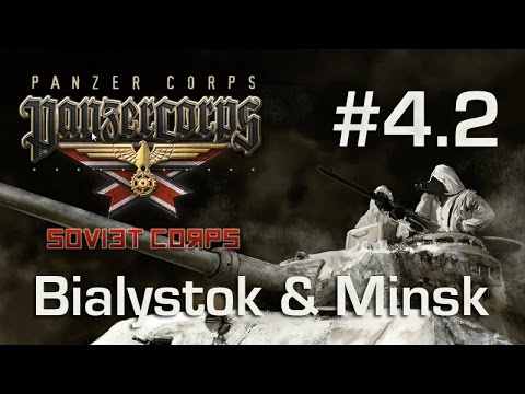 Let's Play Soviet Corps (Panzer Corps) - Die Kesselschlacht v. Bialystok & Minsk 21.6.41: Teil 2 ...