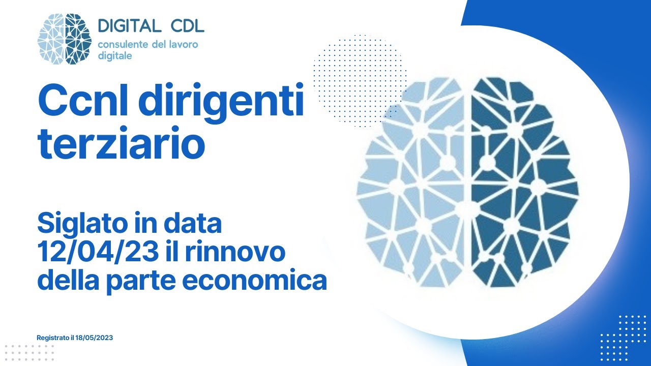 Rinnovo ccnl dirigenti terziario - YouTube