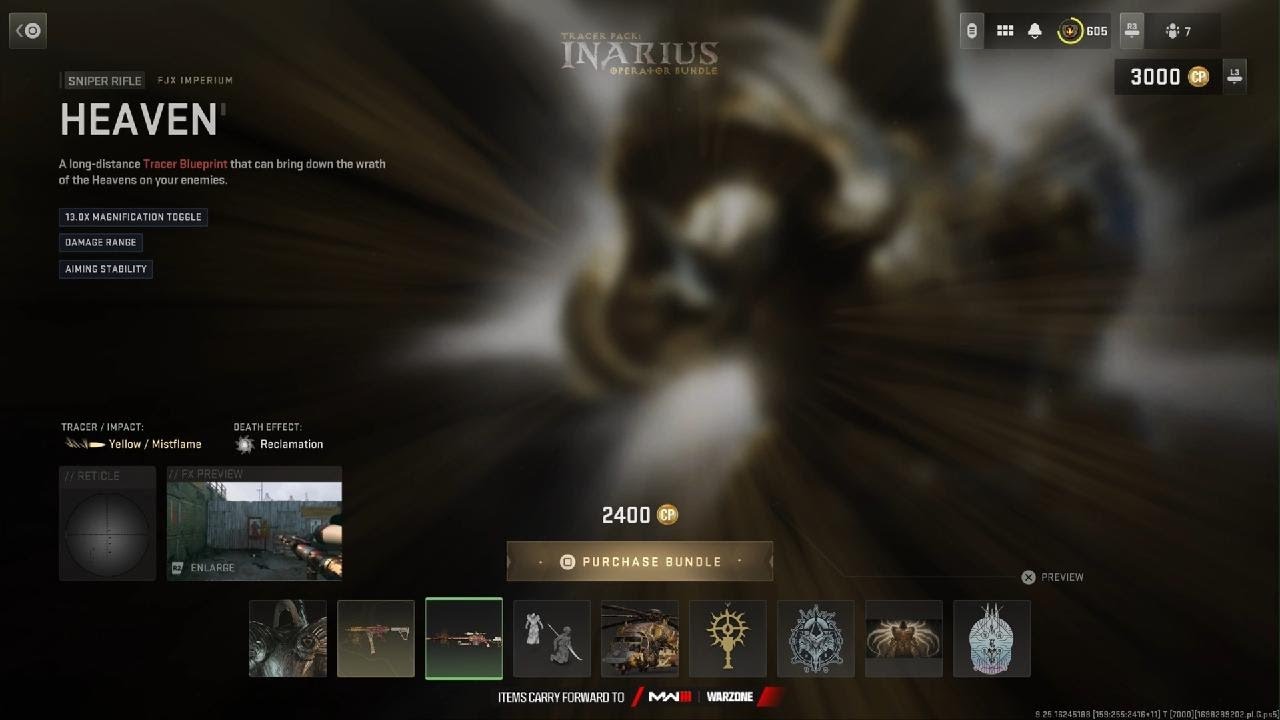 Call of Duty Testing NEW Loadout Inarius / Operator - YouTube