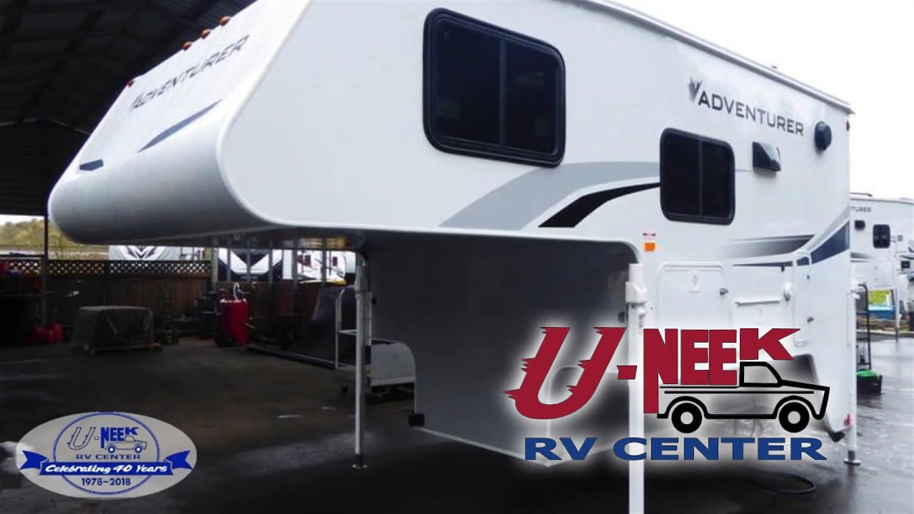 The 2020 Adventurer 89RB Truck Camper For Sale In Kelso, WA - YouTube