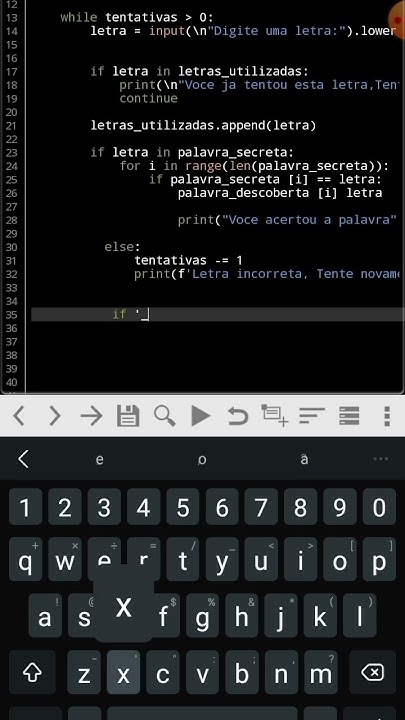 Jogo Da Forca Em Python Pt5 Python Celular Html Css Coding Game Javascript Youtube 