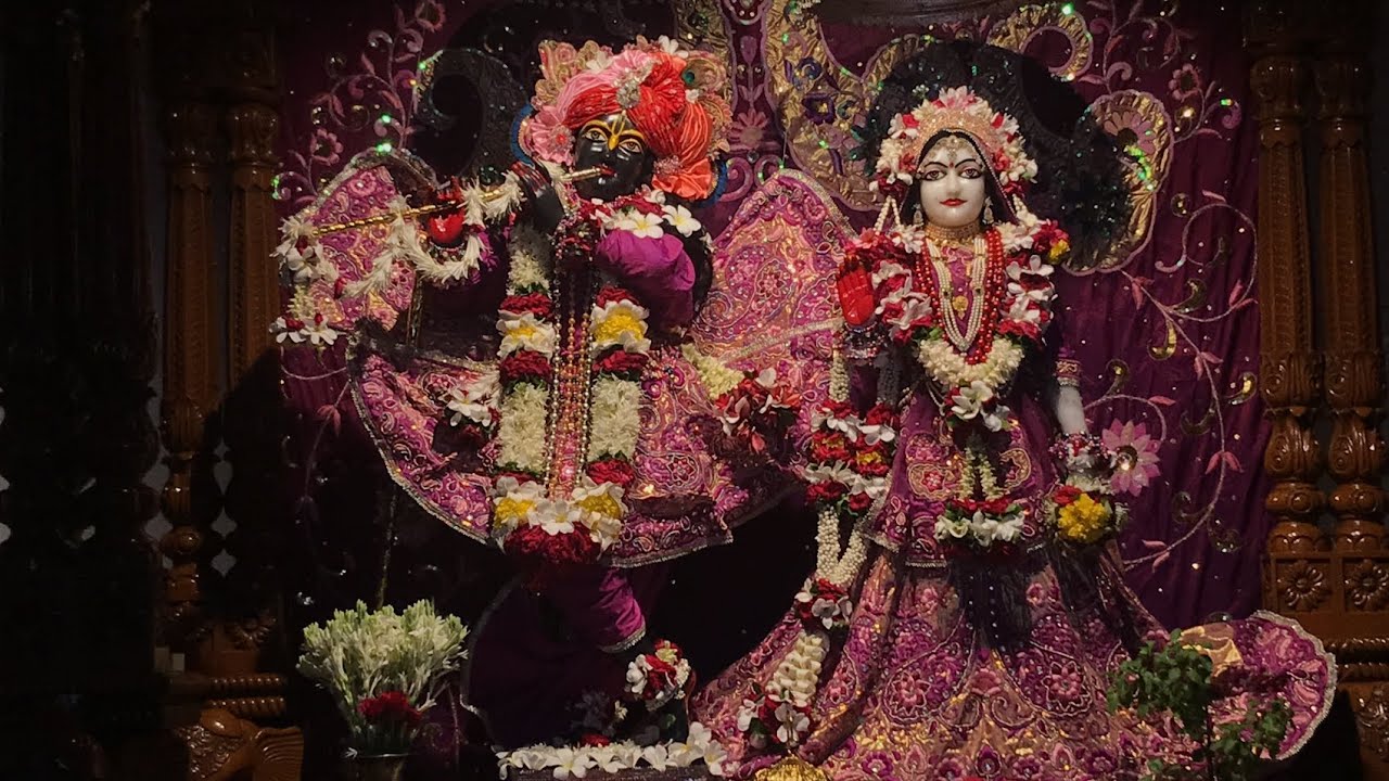 ISKCON Morning Program Prayers with Lyrics |From Iskconbaroda/13/07/24# ...