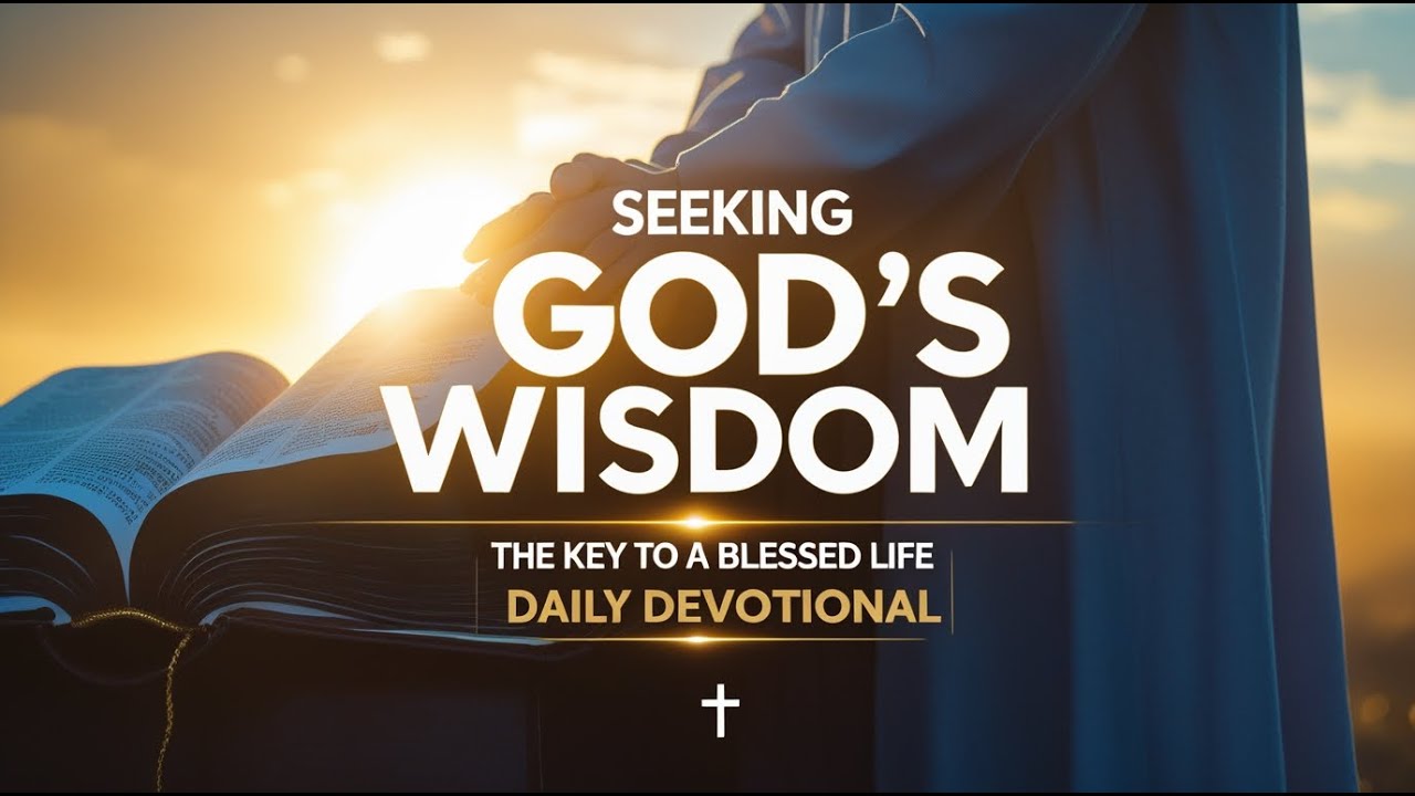 Seeking God’s Wisdom: The Key to a Blessed Life | Daily Devotional ...