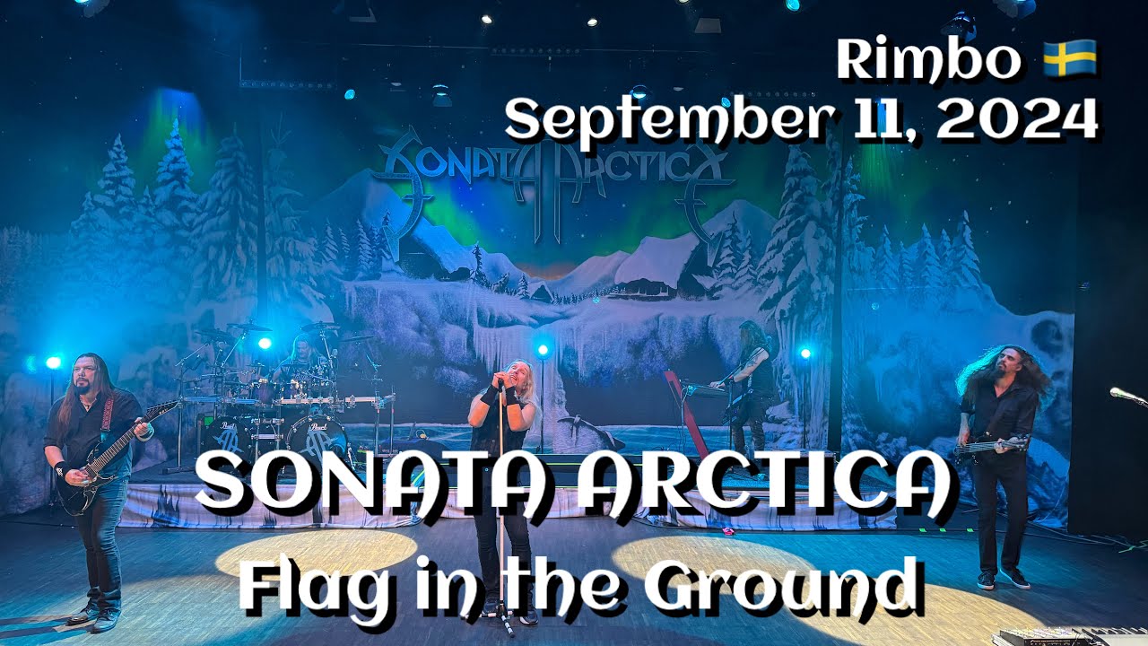 Sonata Arctica - Flag in the Ground @Rimbo kulturscen, Rimbo, Sweden 🇸🇪 ...