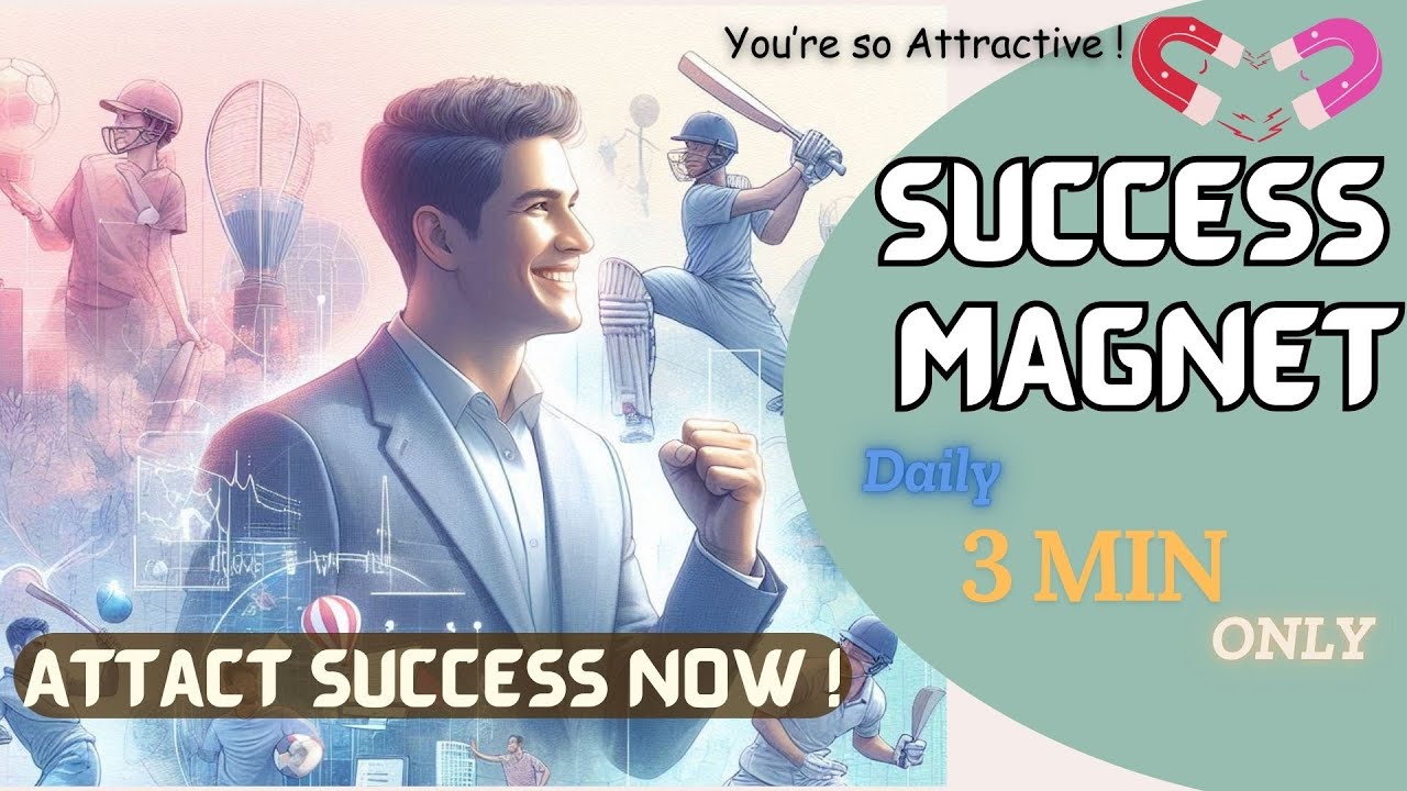 MAGNETIZE Your Success Now | Success Magnet | Attract now - YouTube
