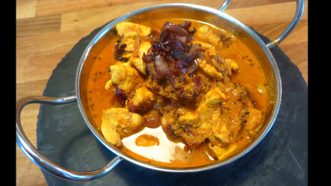 Chicken Dopiaza (easy) - YouTube