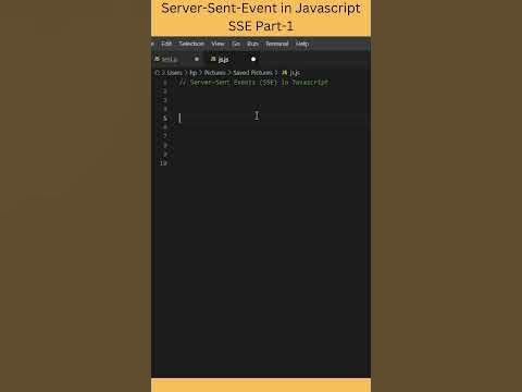 Must Know #javascript Server Sent Event (SSE) Part-1 #shorts #youtubeshorts #hindi - YouTube