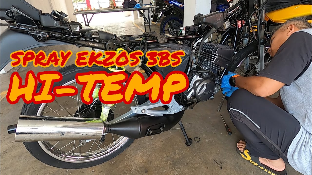PART 4 RESTORE EKZOS RXZ 3BS GUNA SPRAY HI-TEMP - YouTube