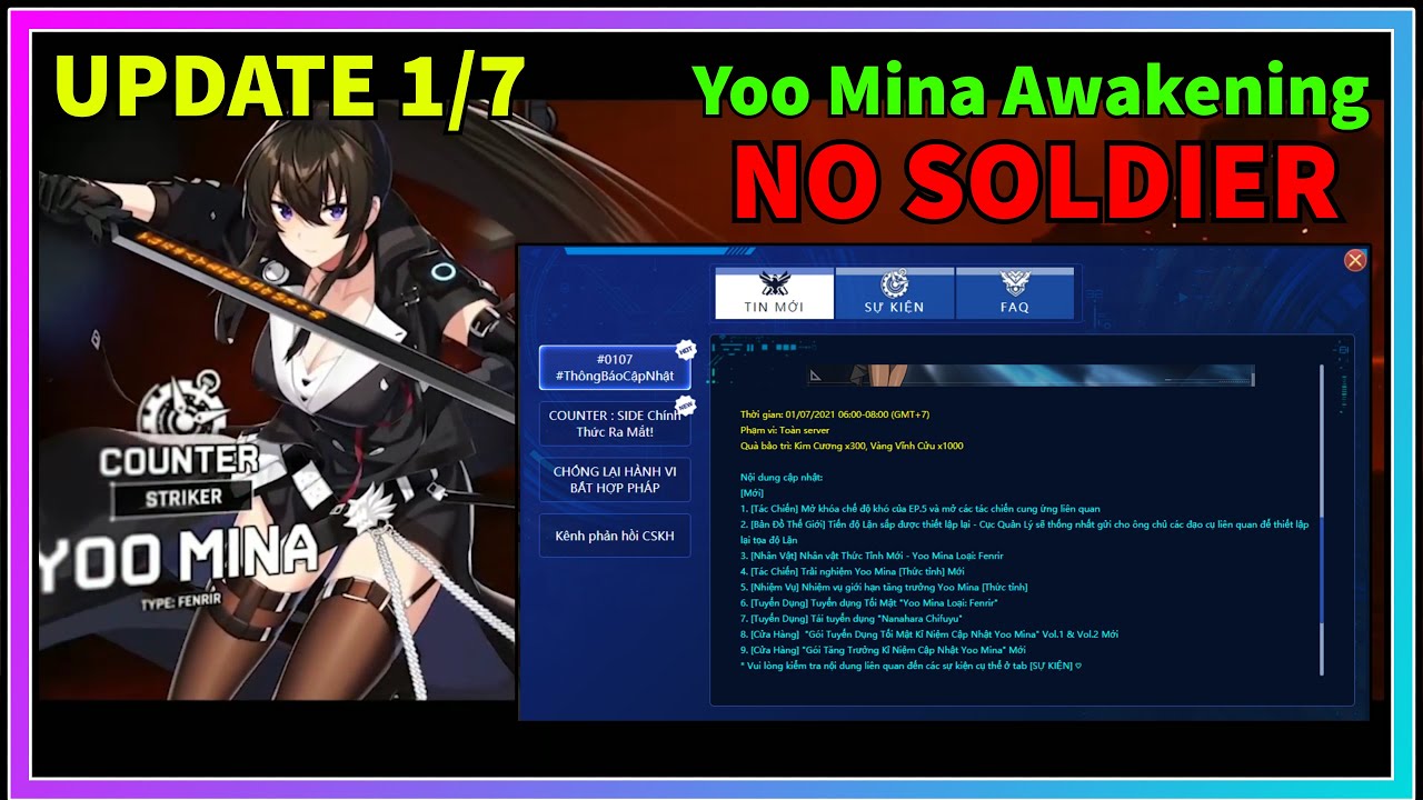 COUNTER: SIDE: UPDATE 01/07/2021: Awakening Yoo Mina Banner, Banner ...
