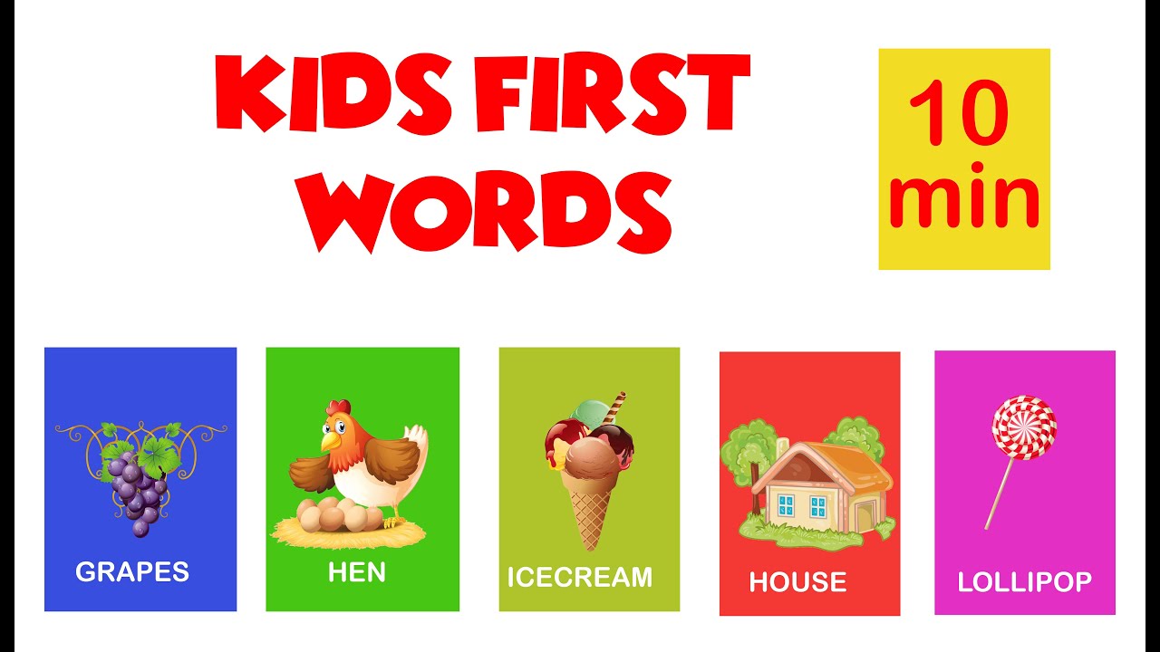 FIRST 50 BASIC ENGLISH WORDS VOCABULARY | LEARN BASIC ENGLISH WORD FOR ...