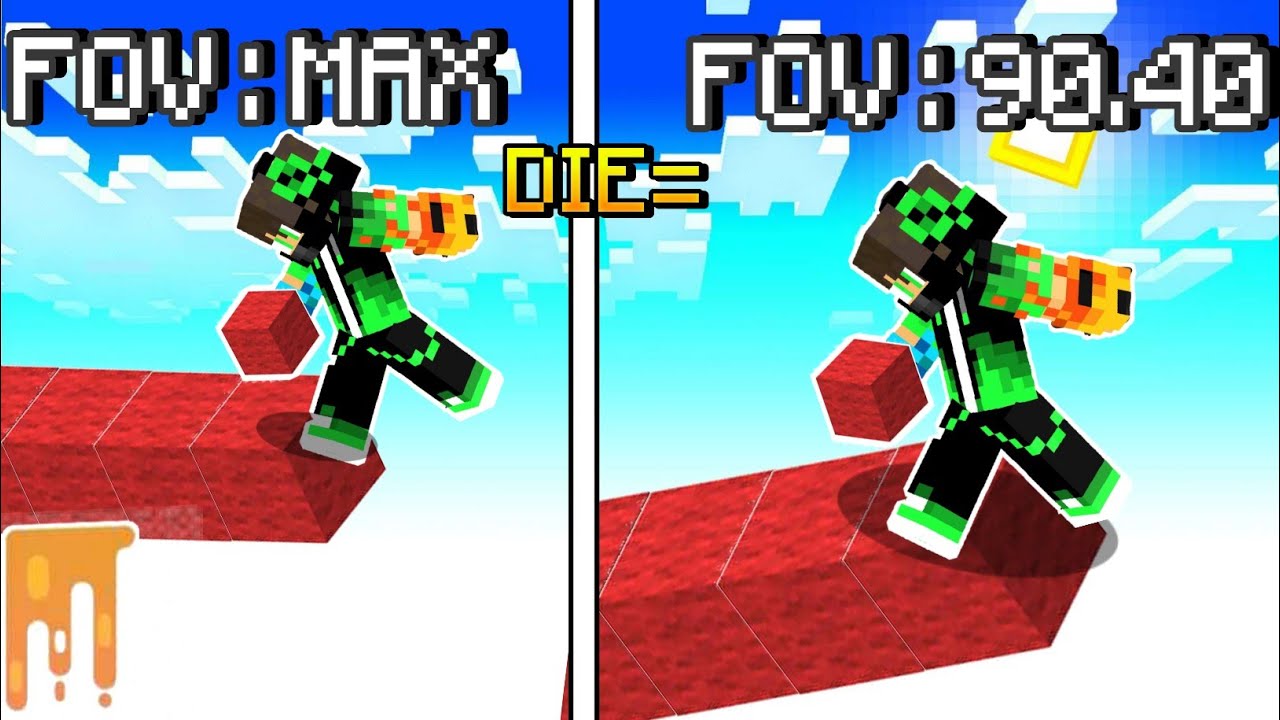 Bedwars But if i Die, My FOV Gets Decrease! | Mcpe Nethergames Hindi Gameplay - YouTube