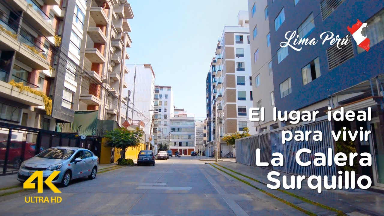 La Calera de la Merced, la mejor Zona de Surquillo, Lima Perú 4k ...
