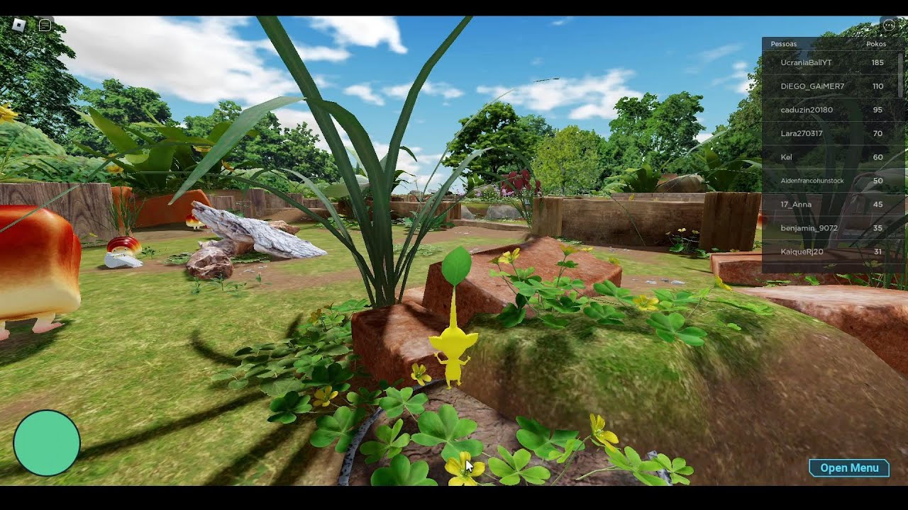 Joguei Pikmin, um dos jogos mais bonitos no Roblox. 🐱🌿 (Pik-min W.I.P ...