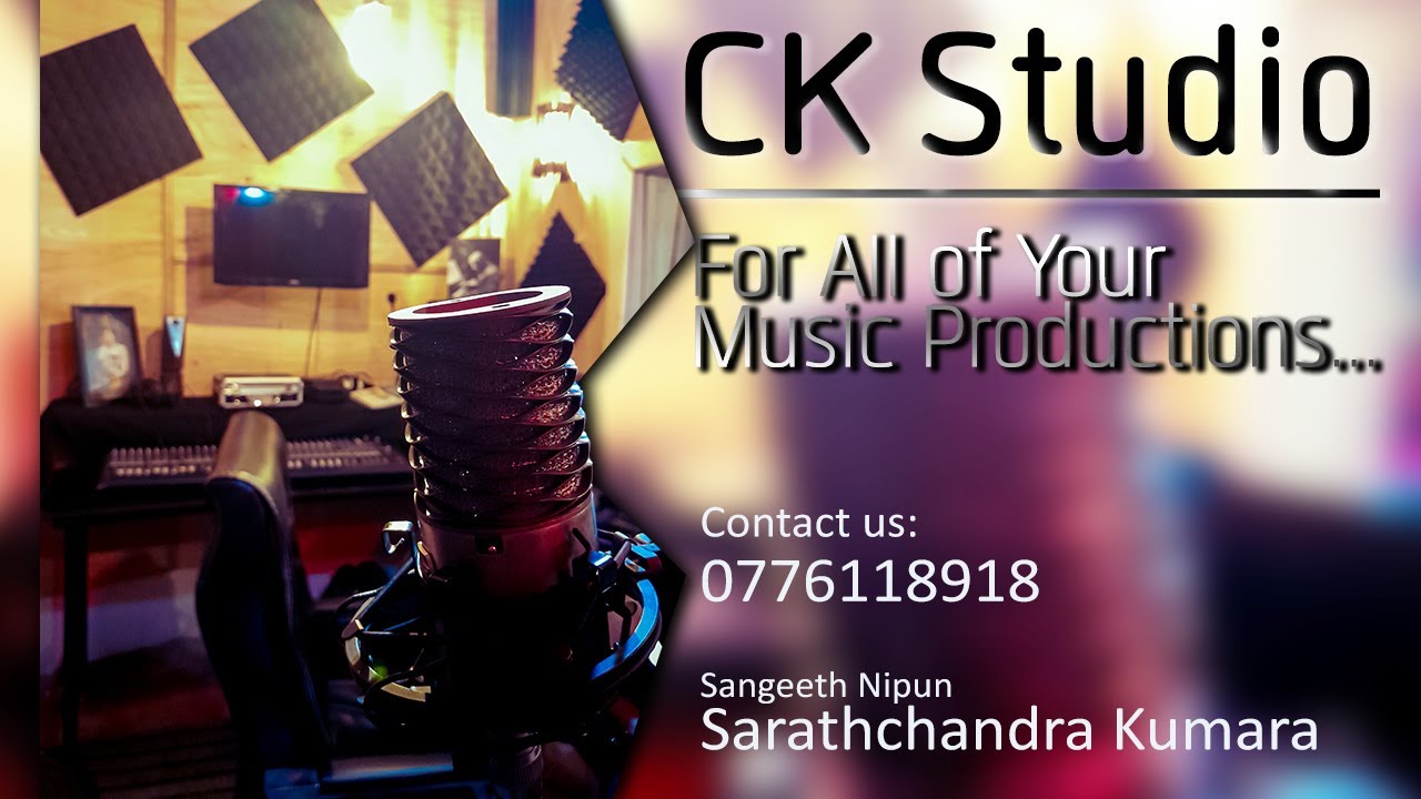 CK STUDIO | Now opened for all of your music productions - YouTube