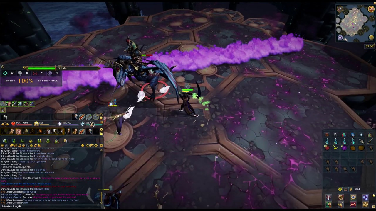 VylanTV - Runescape (RS3) - First time fighting Vindicta! - YouTube