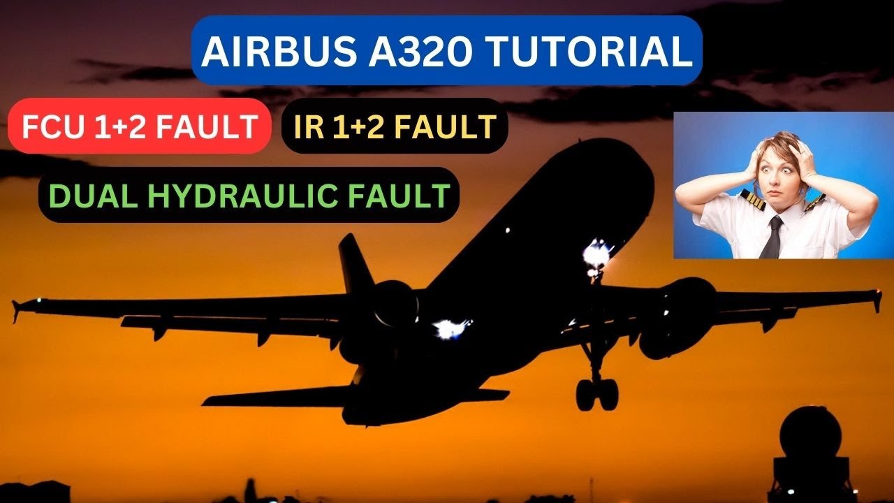 Airbus A320 Tutorial | When things go wrong! FCU 1+2 Fault | IR 1+2 ...