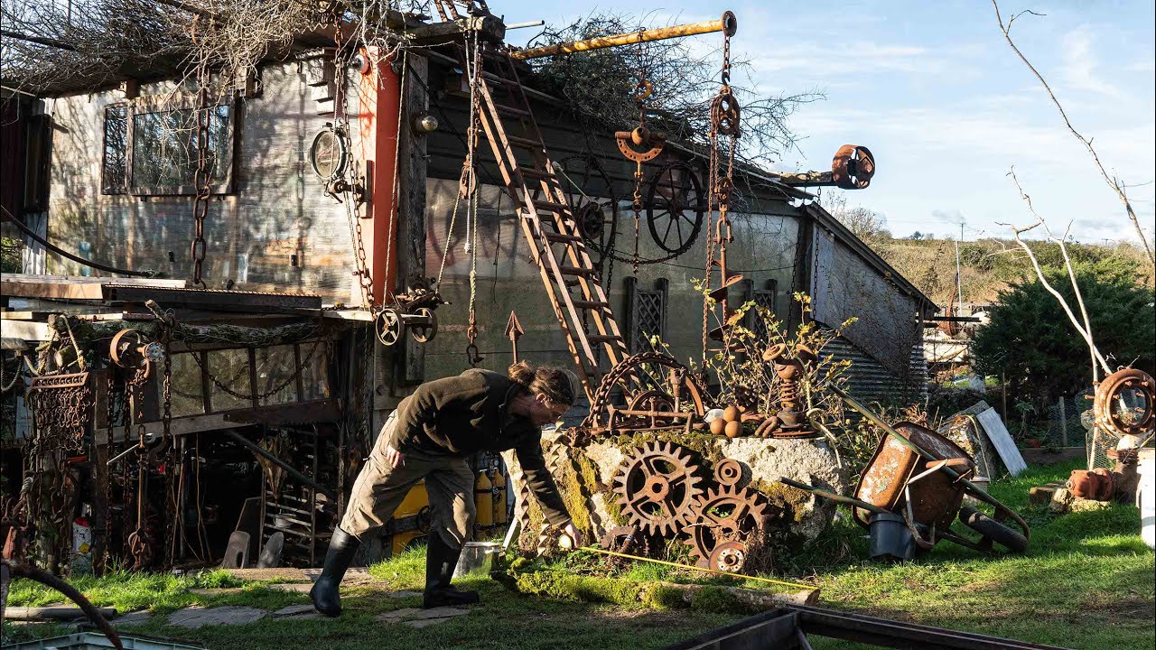 Trevone Quarry - Regeneration of a Wasteland and Artists Studios - YouTube