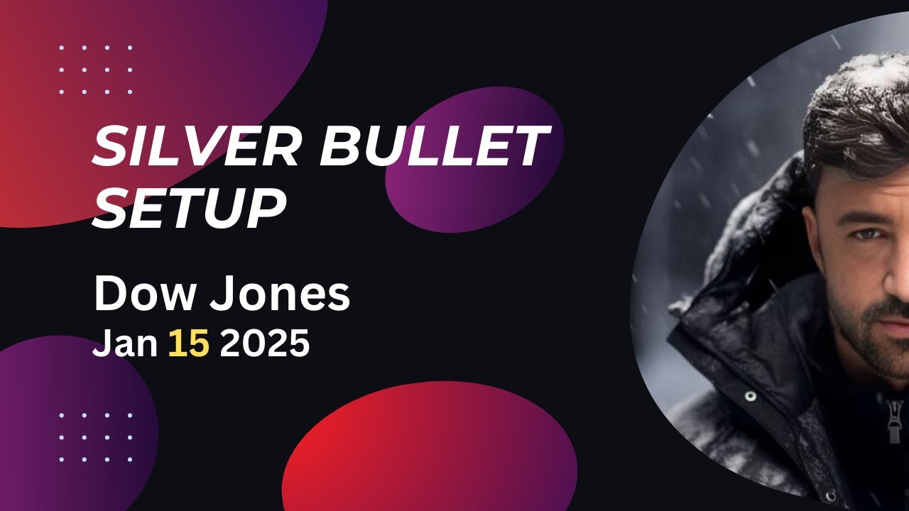 Silver Bullet Setup (NY Session) - Dow Jones - Jan 15 2025 - YouTube