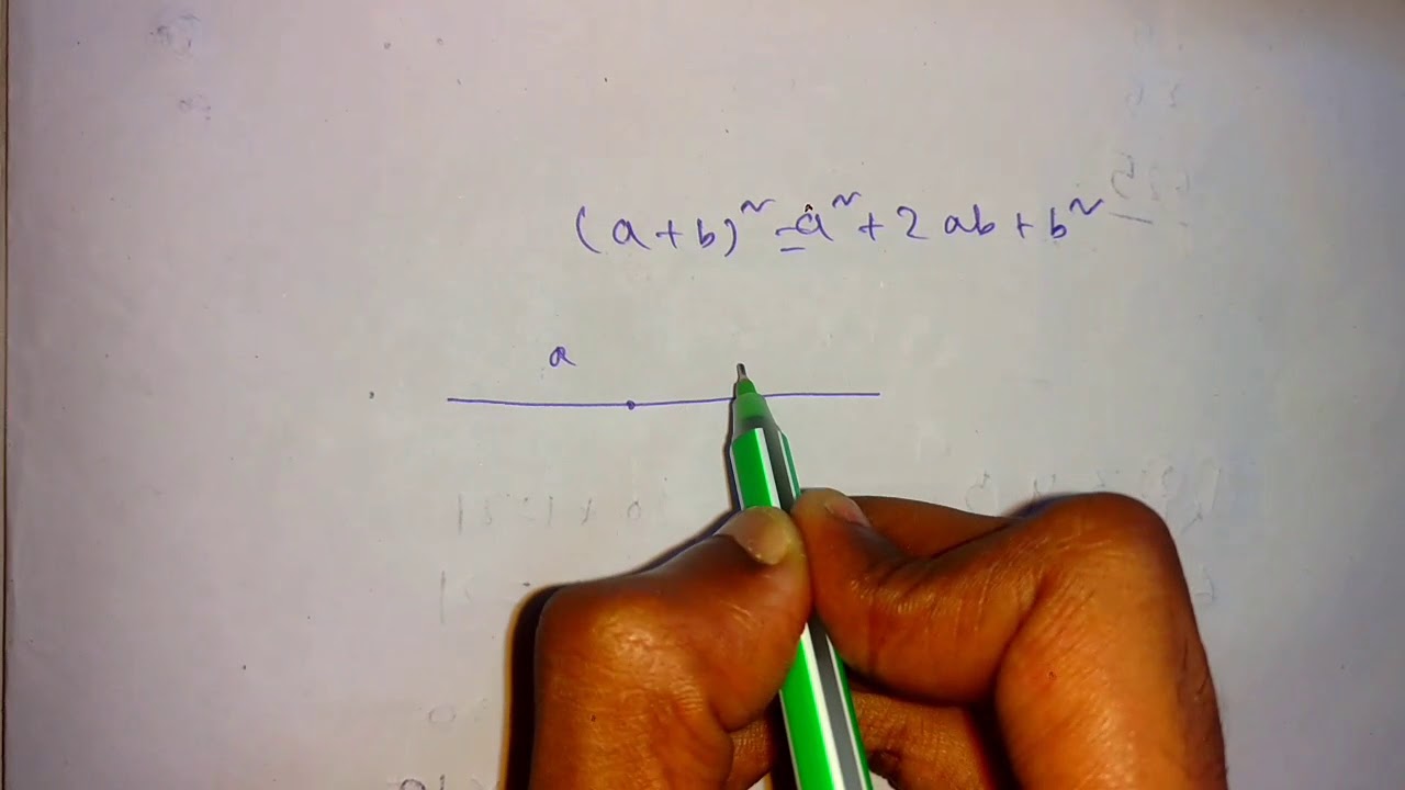 prove (a+b) square easier method || shortcut math tricks - YouTube