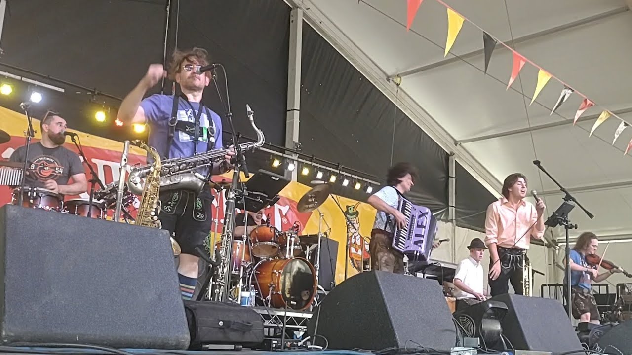 Alex Meixner Band, "Fiddle Faddle" at Wurstfest 11-3-24 - YouTube