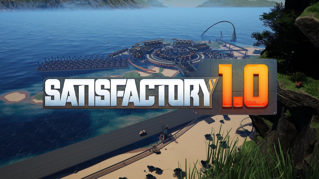 [Satisfactory] 1.0 Playthrough pt35 - Blueprinting a highway design ...