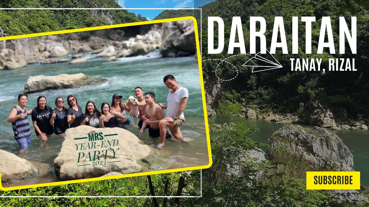 Daraitan, Tanay, Rizal | MRS Team Building & Year-End Party 2023 - YouTube