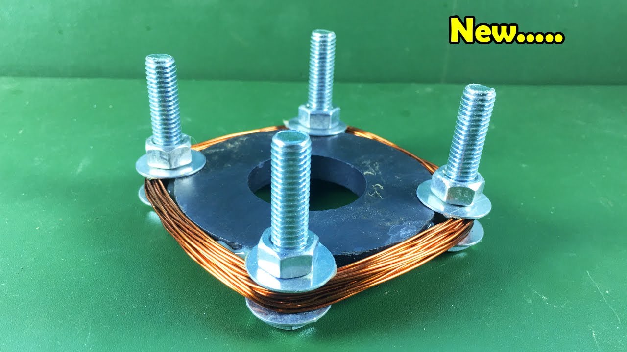 Awesome Free Energy Using Copper Wire With Magnet | New Technology 2021 ...