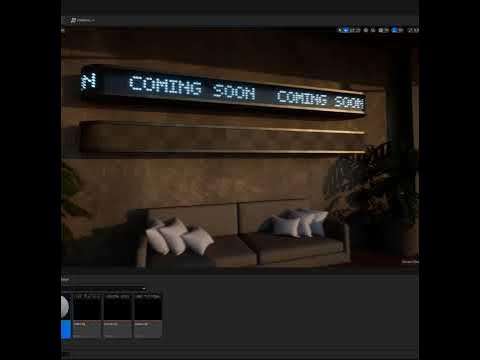 How to setup Panning Textures in Unreal Engine 5 #shorts - YouTube