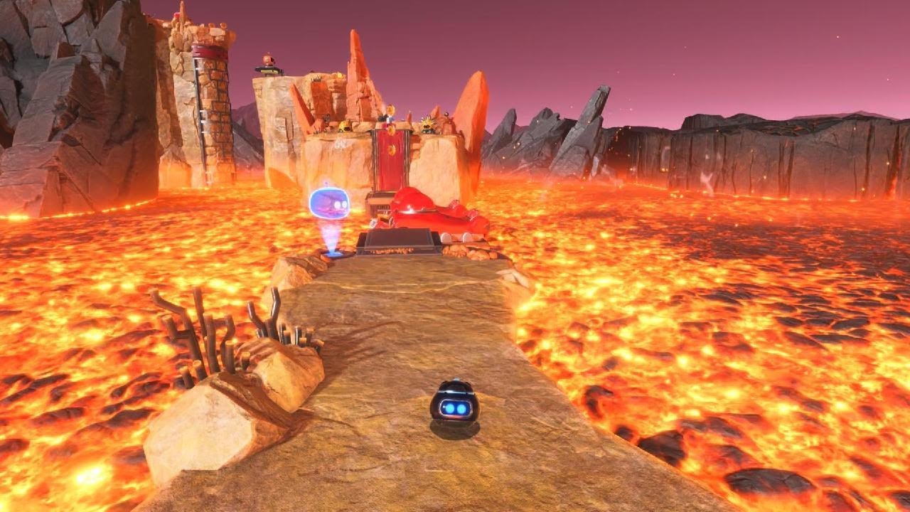 ASTRO BOT Volcano Level Full OST Extended Version - YouTube