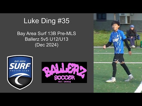 Luke Ding 2024-H2 U12 Soccer Highlights (Ballerz 5v5) - YouTube
